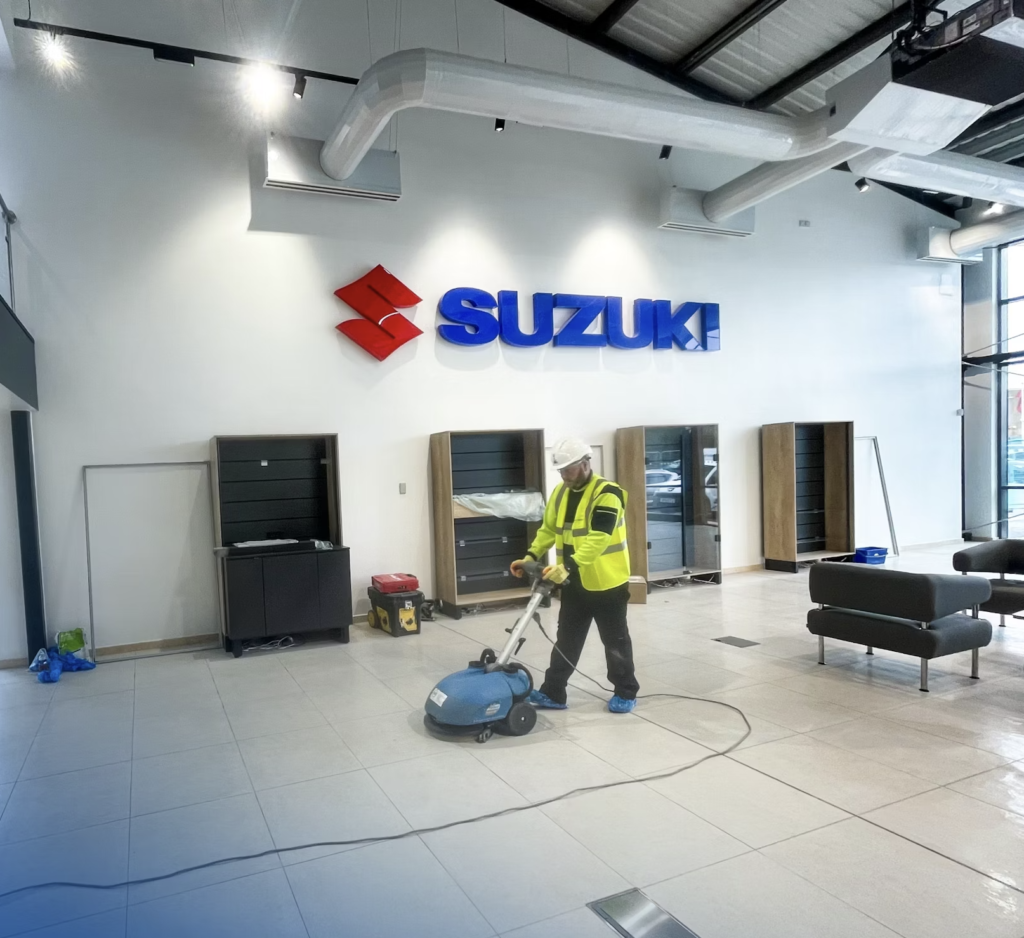 Suzuki Showroom Deep Clean by SSH Cleaning | SSH Cleaning